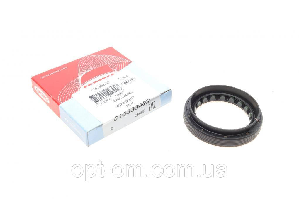 Сальник півосі Dacia/Renault (40x55x8/13) CORTECO 01033808B UA63 (ID ...