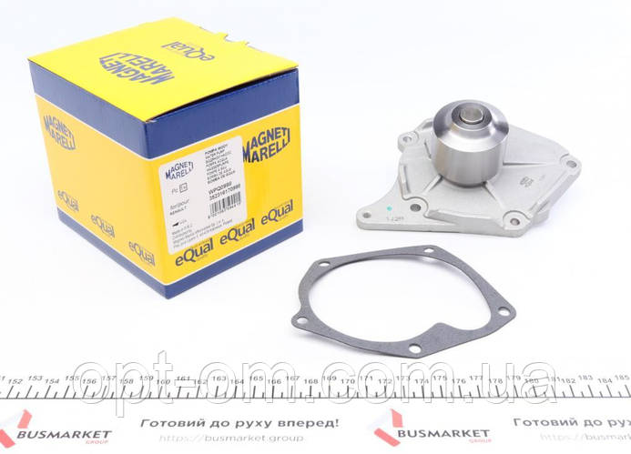 Помпа води Renault Kangoo 1.5dCi 08- (d=74mm) (WPQ0998) MAGNETI MARELLI ...