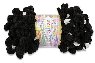 Alize Puffy Color цветная пряжа для вязания руками