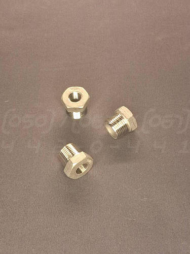 Футорка нержавіюча Ду 10 (3/8") зовнішня на Ду 6 (1/8") внутрішня ...