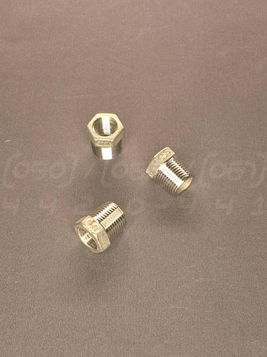 Футорка нержавіюча Ду 10 (3/8") зовнішня на Ду 8 (1/4") внутрішня ...