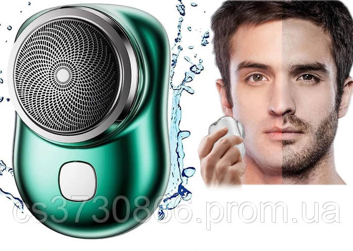 Аккумуляторная мини бритва Ckeyin 10P роторная беспроводная дорожная ...