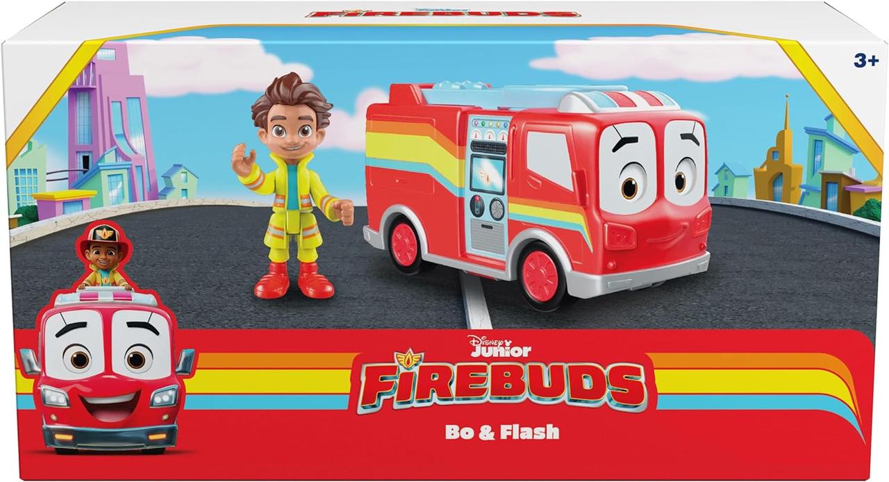 Disney Junior Firebuds, Bo, Flash, фігурка Фебер та флеш, пожежна ...