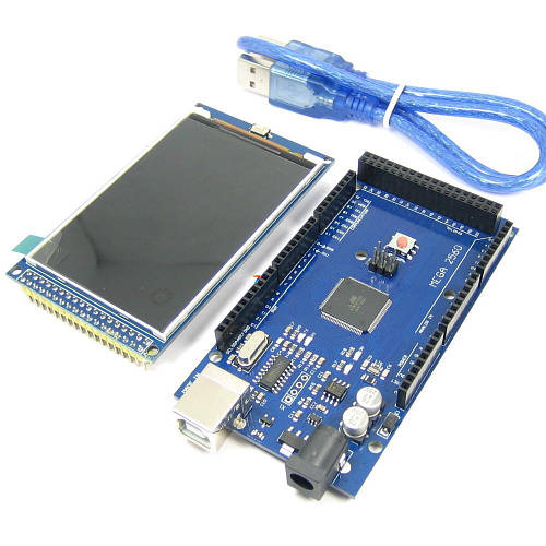Arduino Mega 2560 R3-TFT-KIT Набор для отладки и разработок в среде ...