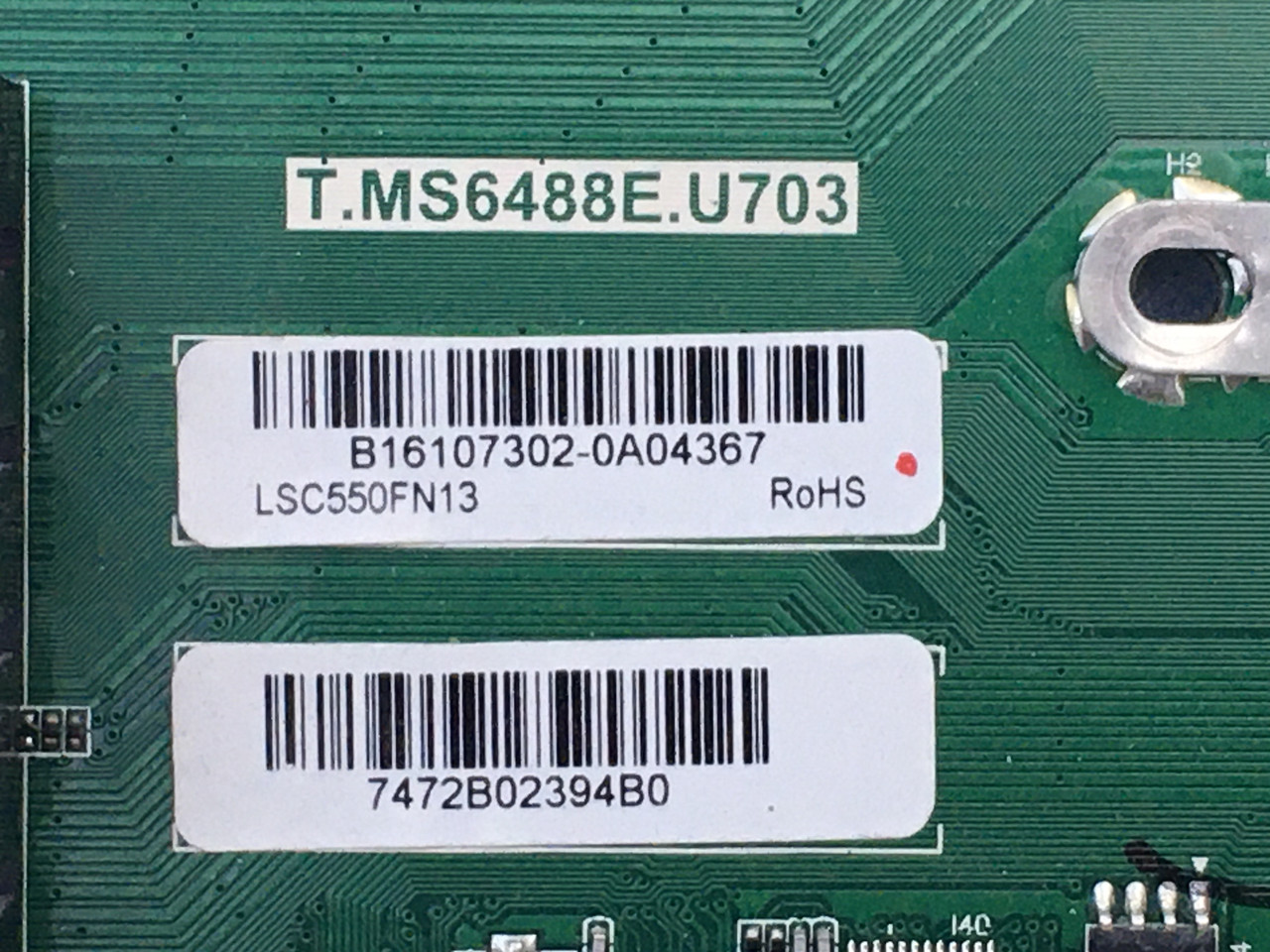 Системная плата телевизора T.MS6488E.U703 LSC550FN13 LC-55CUF8372ES SHARP (ID#1728559467), цена ...