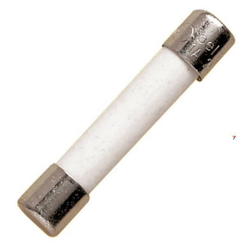 FUSE CERAMIC 3A 250V 6X30 Запобіжник керамічний 6х30, 3 А, 250 В. (ID ...