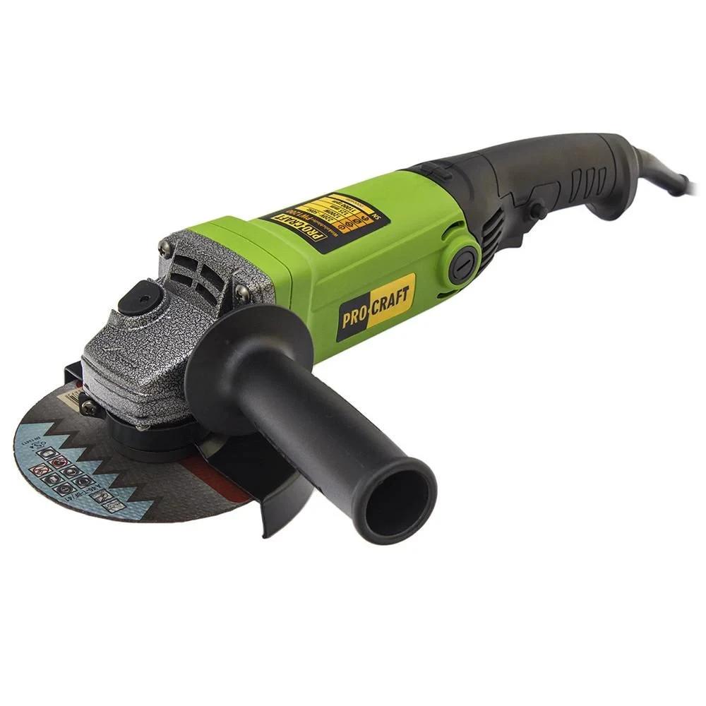 Кутова шліфувальна машина Procraft PW-125/1200 860 Вт шина 125 мм, Болгарка 125 мережева ...