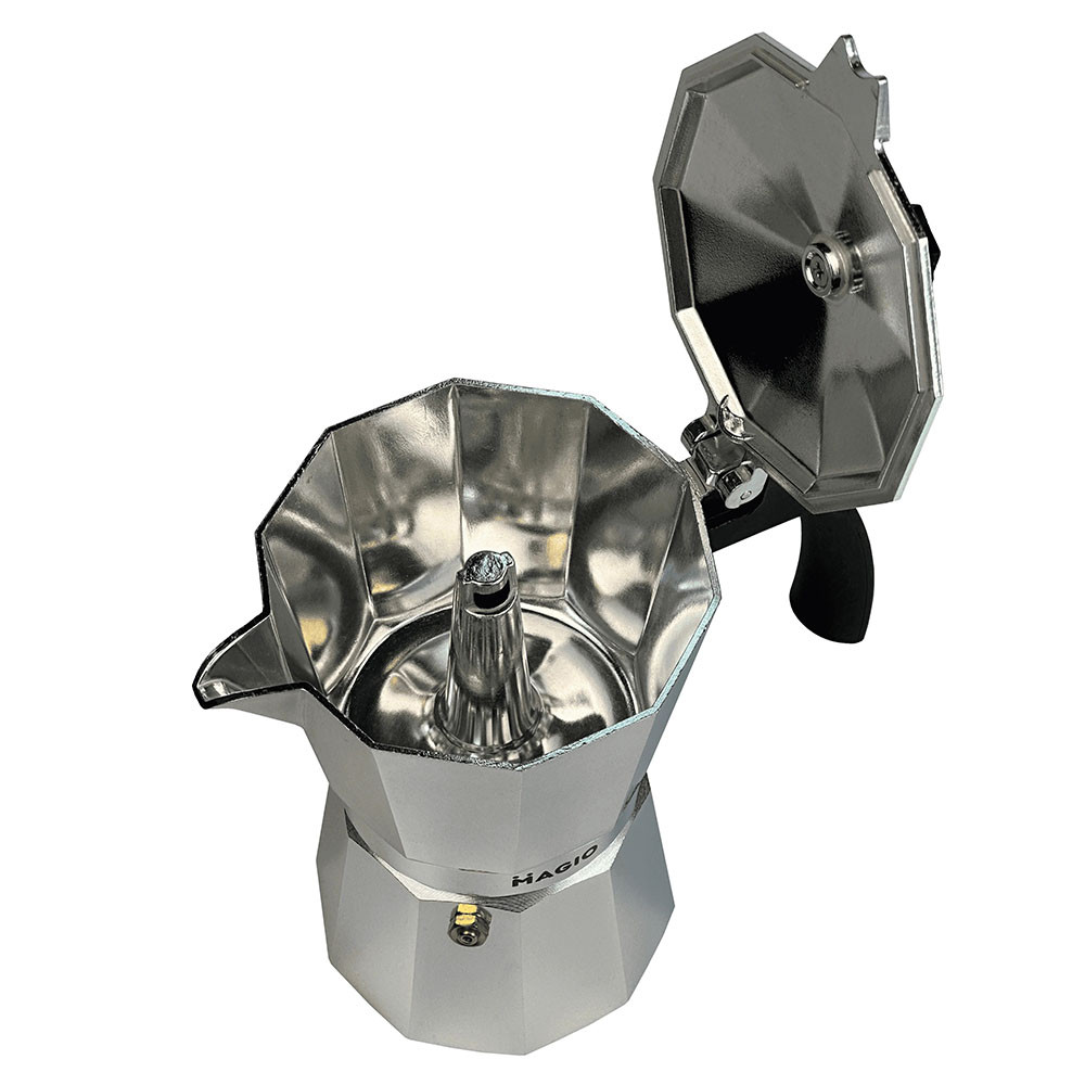 Гейзерная кофеварка Magio MG-1003, кофеварка для индукционной плиты ...
