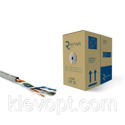 Кабель сетевой Ritar UTP 305м КВП (4*2*0,50) mark 4Р 24AWG [СCA] (03490 ...
