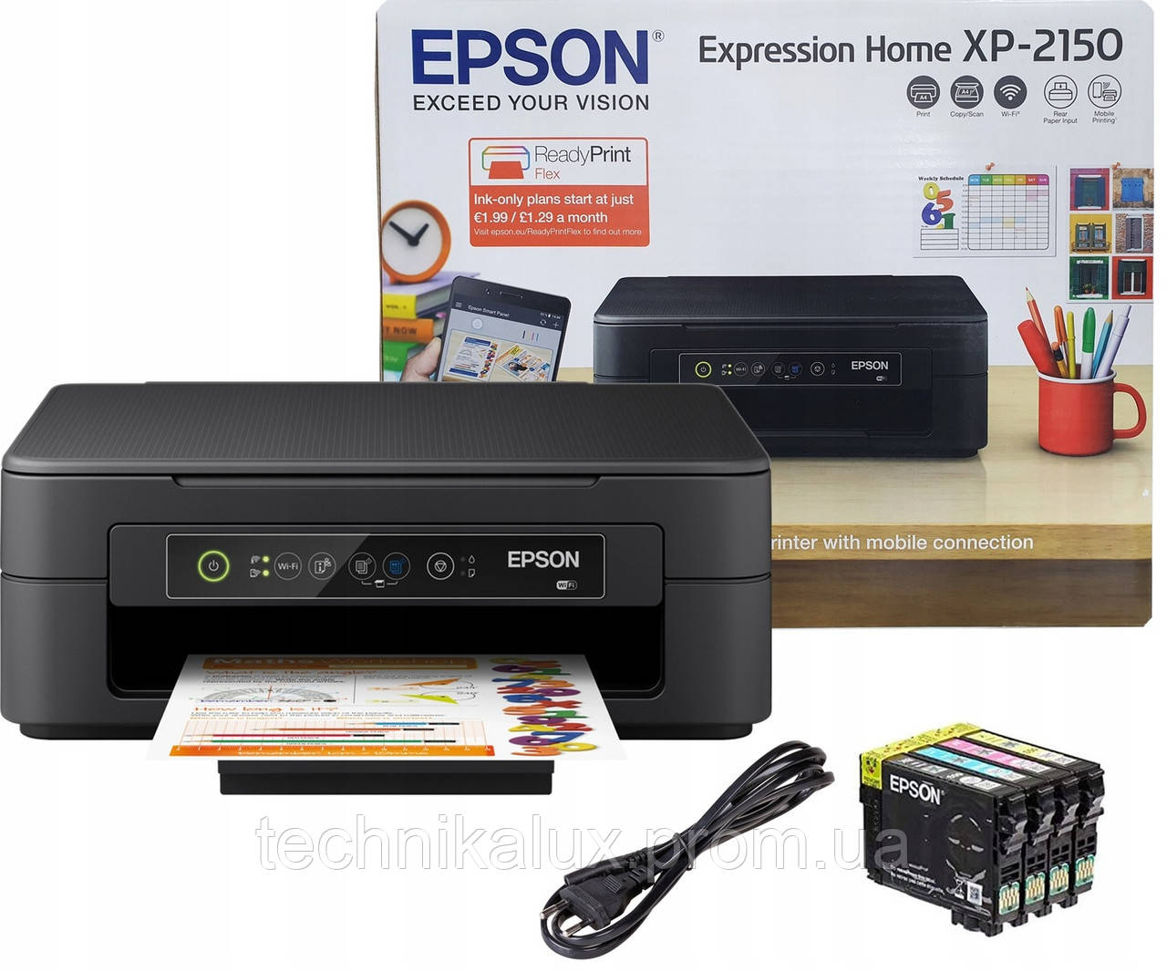 Принтер МФУ Epson XP-2150 с wi-fi цветной 3в1 (ID#1831485944), цена ...