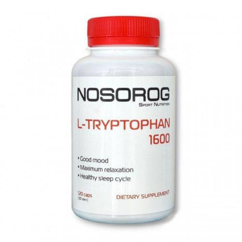 L-Триптофан Nosorog Nutrition L-Tryptophan 120капс (ID#1947123298 ...