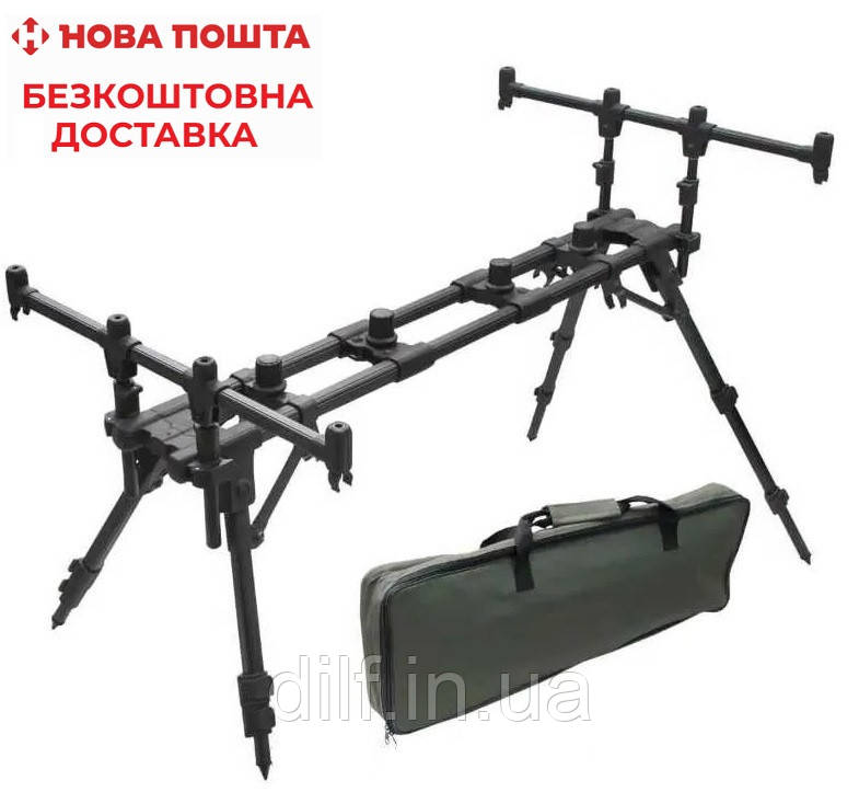 Род под трансформер Feima-919 алюмінієвий, на 4 вудилища: продаж, ціна ...