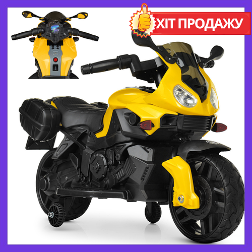 Детский мотоцикл на аккумуляторе электромотоцикл Bambi M 4080EL-6 ...