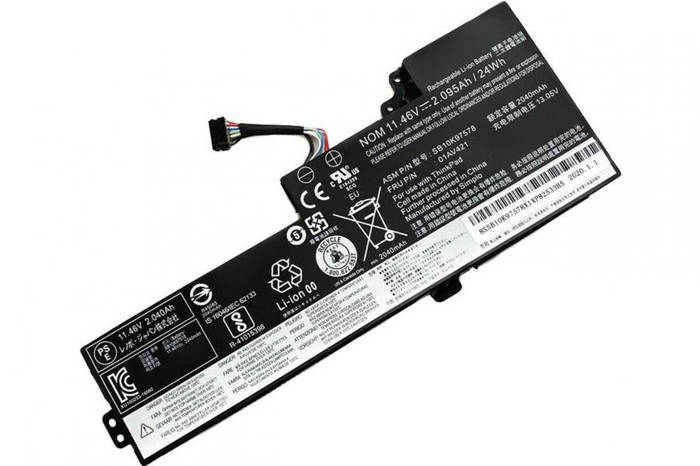 Батарея 01AV421 для ноутбука Lenovo ThinkPad T470 T480 T485 (11.46V 24 ...