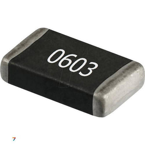 SMD-резистор (0603) 10 om ±5% SMD-резистор 0603, Номинальная мощность: 0,1 Вт, Номинальное ...