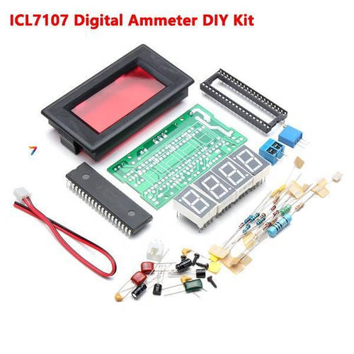 ICL7107 Digital Ammeter Kit Набор для сборки цифрового амперметра на ...