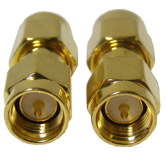 Купить Переходник SMA-Male to SMA-Male прямой, для антенн FPV, цена ...