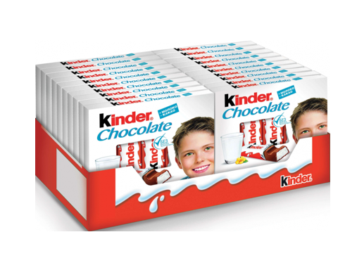 Kinder Chocolate T4 50g 1/20: продаж, ціна у Львові. Шоколадні вироби від "Total Import ...