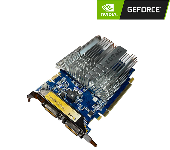 Відеокарта Zotac NVIDIA GeForce 9500GT Zone Edition 512MB DDR2, 128Bit/DVI (ID#2093410914), ціна ...