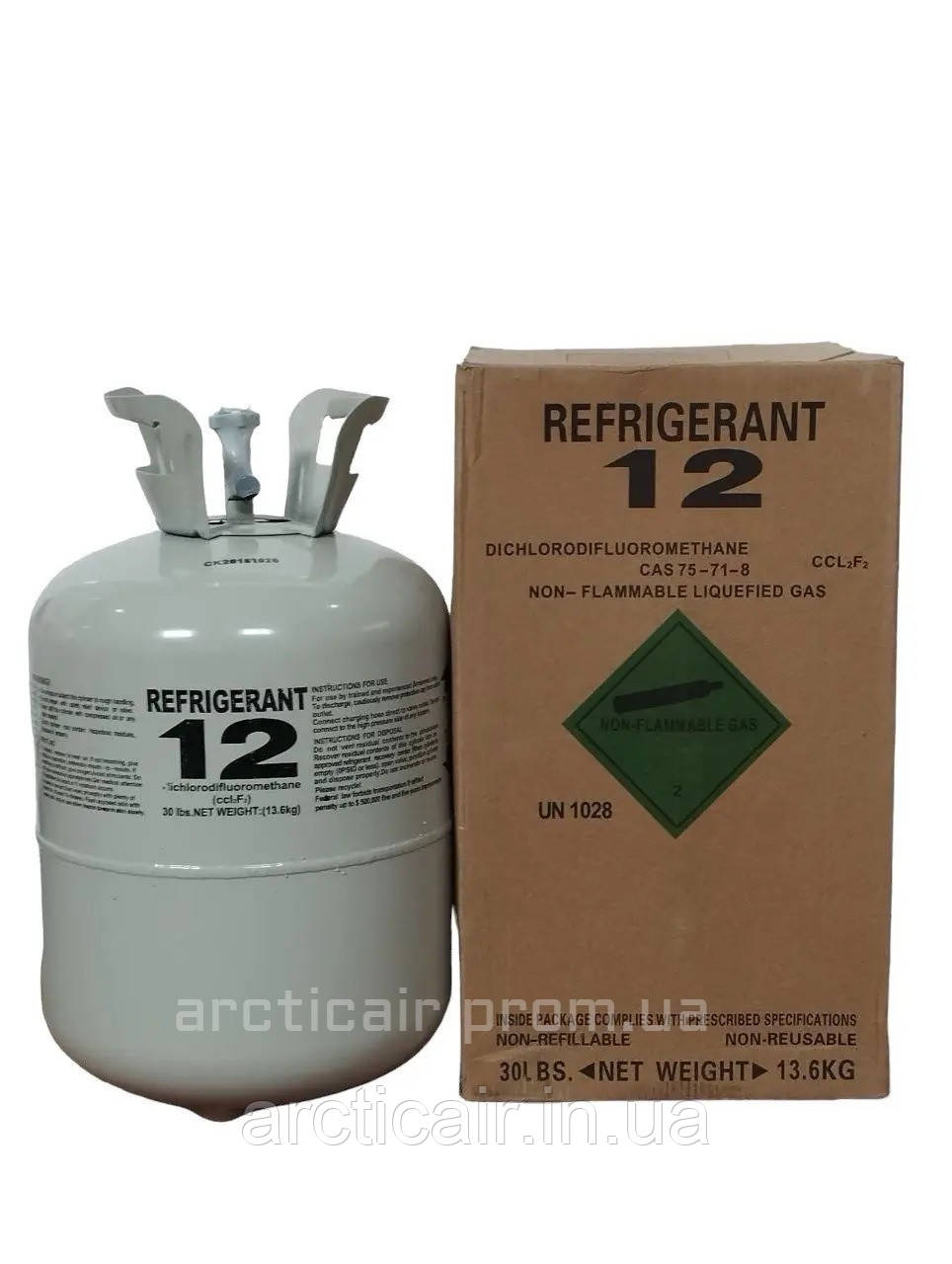 Фреон R 12 Refrigerant 13.6кг, ціна: 7950 ₴, купити на Prom.ua