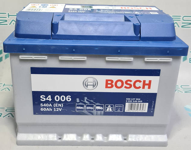 Аккумулятор 60 Ah 540 A S4 BOSCH 242x175x190 +L (ID#1938241817), цена: 3756 ₴, купить на Prom.ua