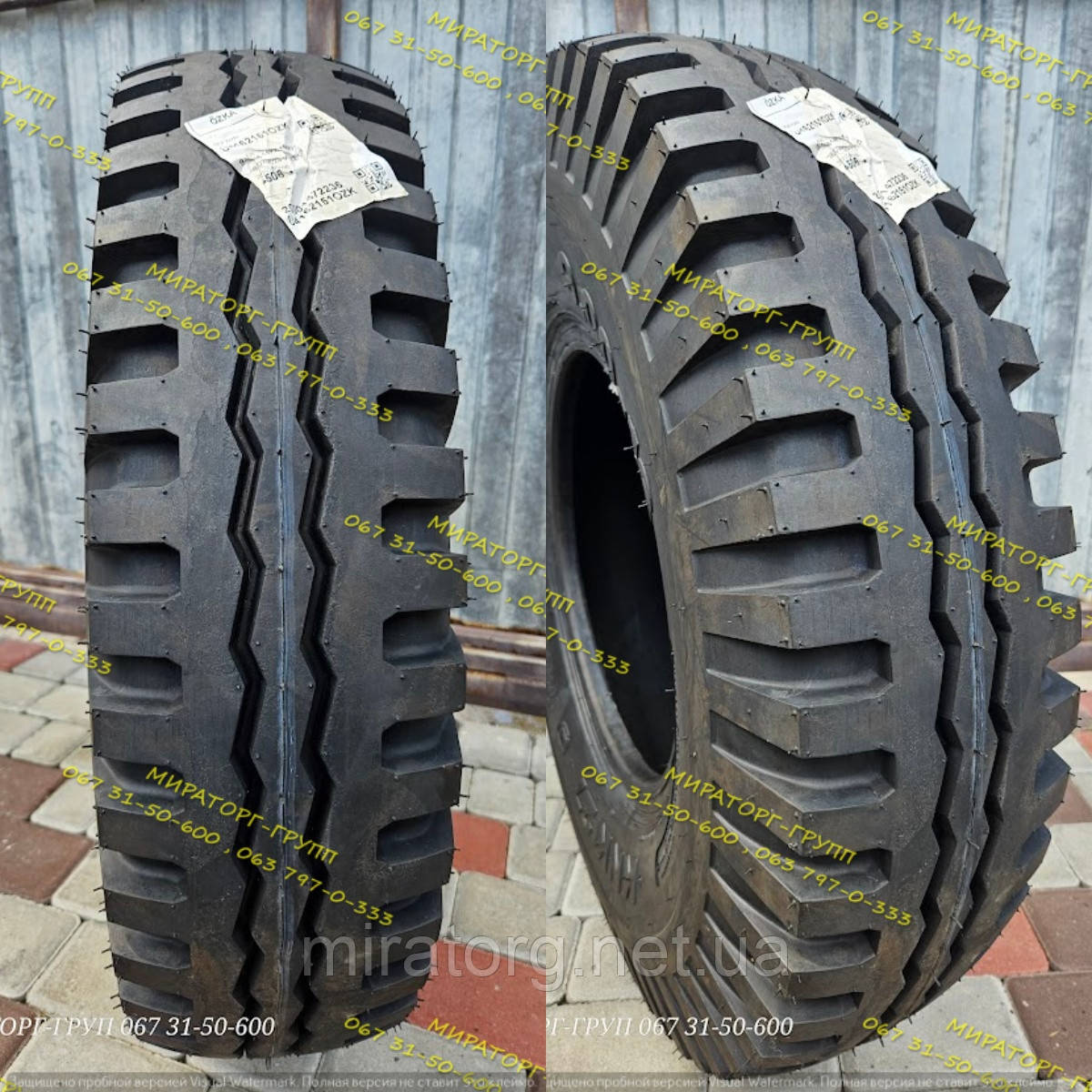 Шина 9.00-16 KNK27 128A6 (PR14) TT б/к OZKA на Прицеп 2ПТС-4 (ID ...