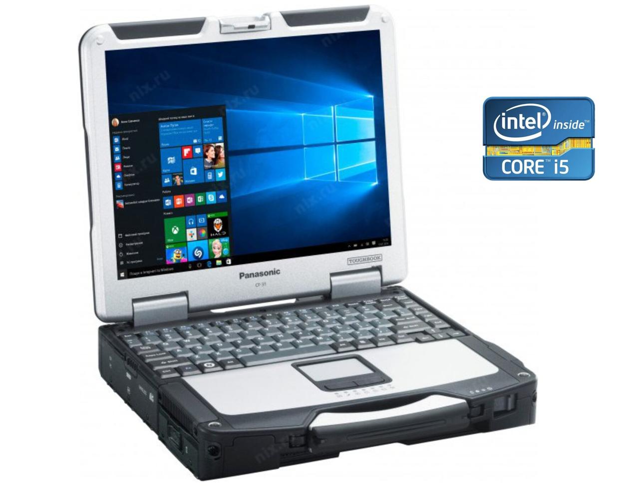 Защищенный ноутбук Panasonic Toughbook CF-31/ 13.2" 1024x768 Touch/ i5 ...