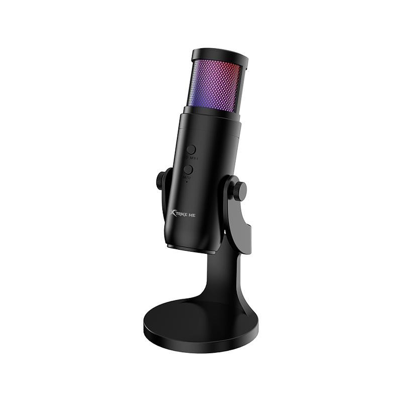 Игровой микрофон XTRIKE XMC-03 проводной с RGB подсветкой для пк ...