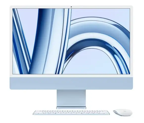 Моноблок Apple iMac 24 M3/24GB/1TB/MacOS Retina 4,5K Niebieski 10R GPU ...