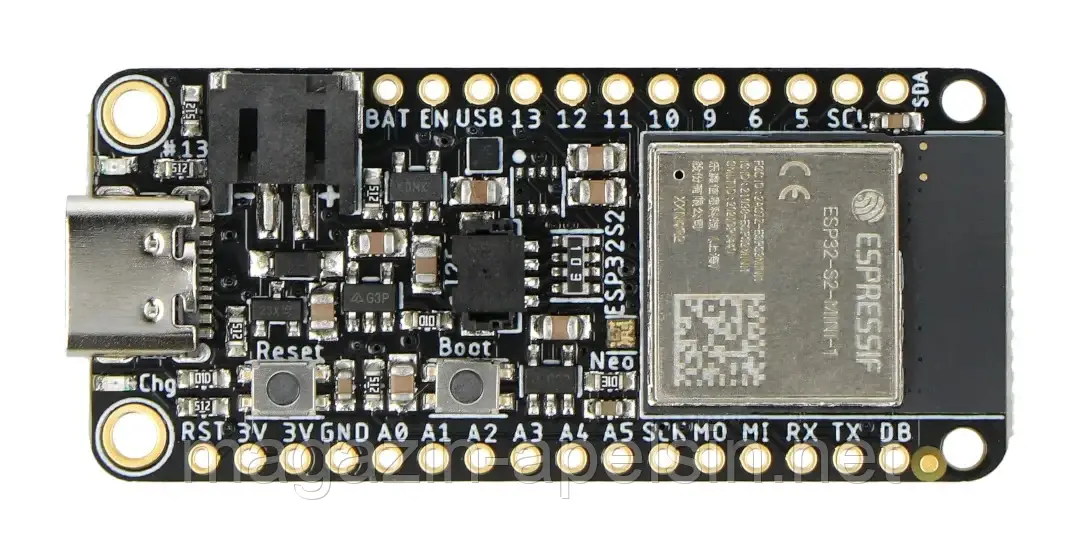 Feather Esp32 S2 Wifi Gpio модуль совместим с Arduino Adafruit 2010
