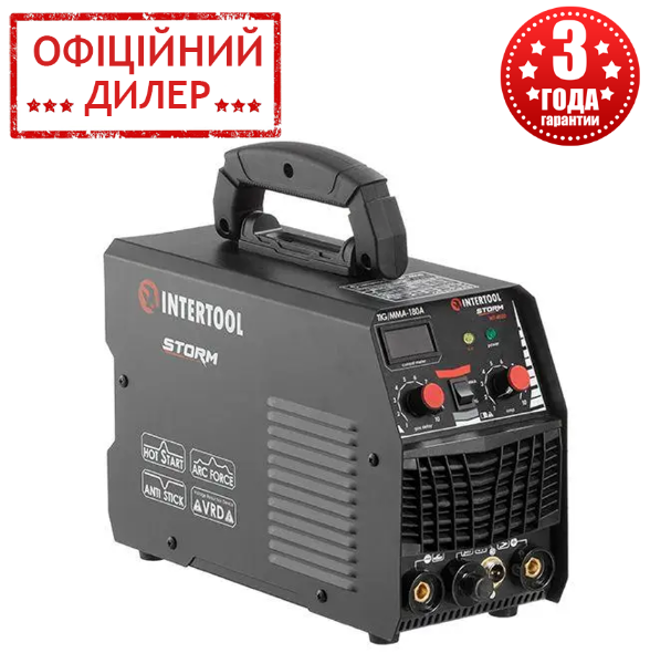 Аппарат зварювальний TIG-180А STORM Intertool YLP WT-4020, ціна: 8951 ₴, купити на Prom.ua