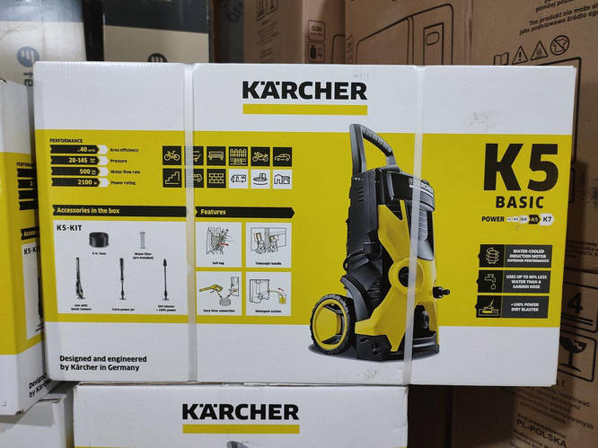 Мийка високого тиску (керхер) для авто Karcher K5 Basic мінімийка /Karcher K5 Basic (1.180-580.0 ...