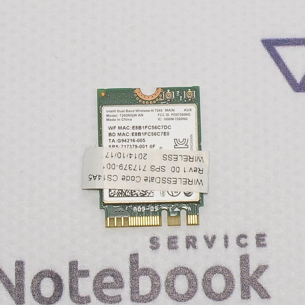 Wi-Fi-адаптер Intel Dual Band Wireless-AC 7260 7260NGW AN G94216-005 ...
