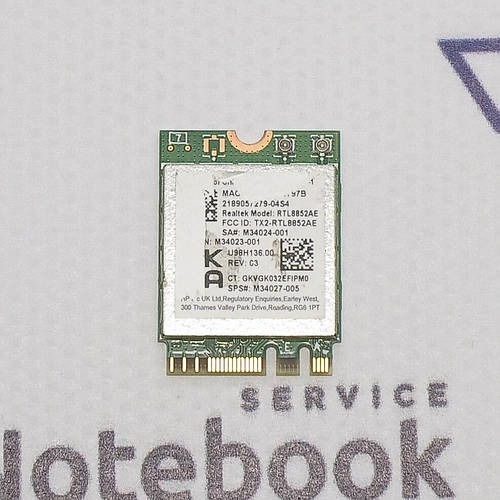 Wi-Fi адаптер Realtek RTL8852AE M34024-001 M34023-001 M34027-005 (ID ...