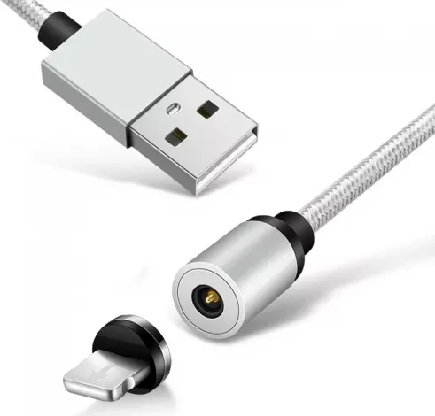 Кабель USB NINJA Magnetic USB Lightning Cable Silver (ID#2096528030 ...