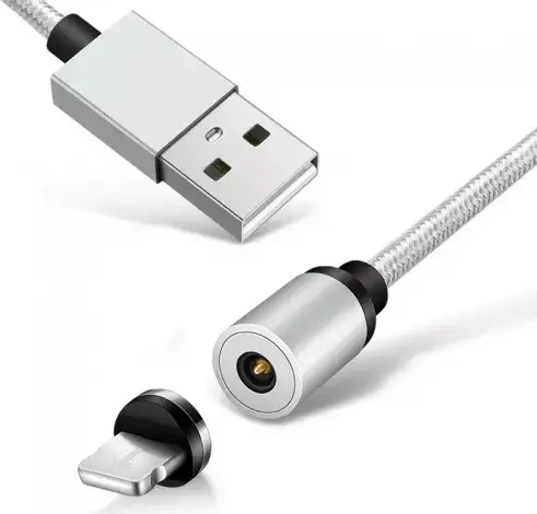 Кабель USB NINJA Magnetic USB Lightning Cable Silver (ID#2096528030 ...