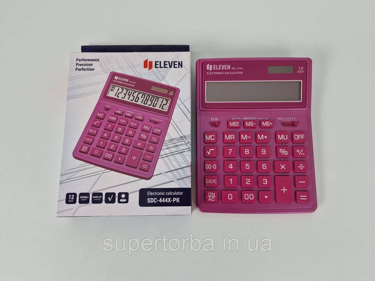 Калькулятор "ELEVEN" SDC-444S (citizen) 12 разрядов бухгалтерский ...