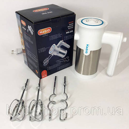 Миксер блендер ручной Magio MG-230, Лучший ручной миксер, Мощный миксер, OB-718 Бытовые миксеры ...