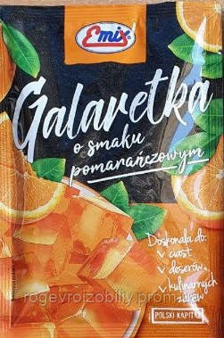 Emix Galaretka галаретка (желе) апельсин, ціна: 36 ₴, купити на Prom.ua