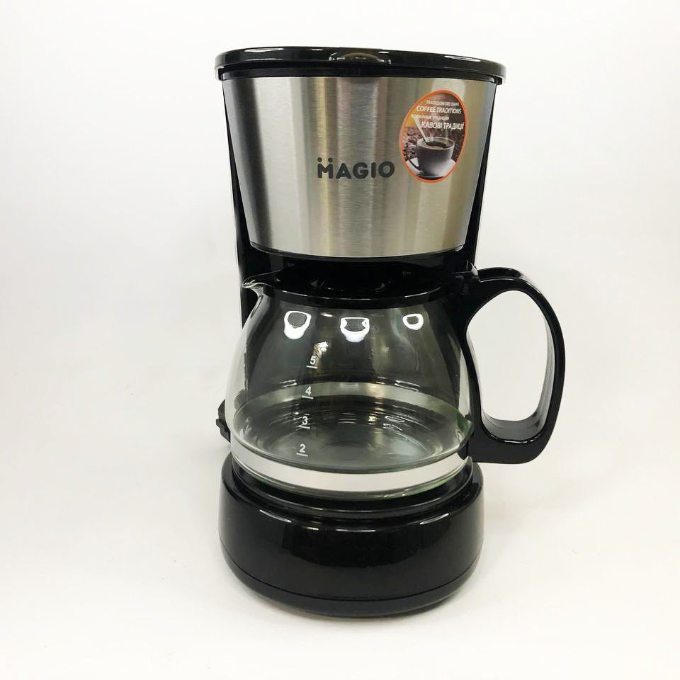 Качевар будинки кухні MAGIO MG-964 650 Вт, Електрокавоварка для кави, WN-396 Домашні кавоварки ...