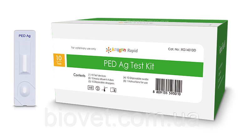 Купить Экспресс-тест для обнаружения вируса диареи свиней Rapid TGE/PED ...