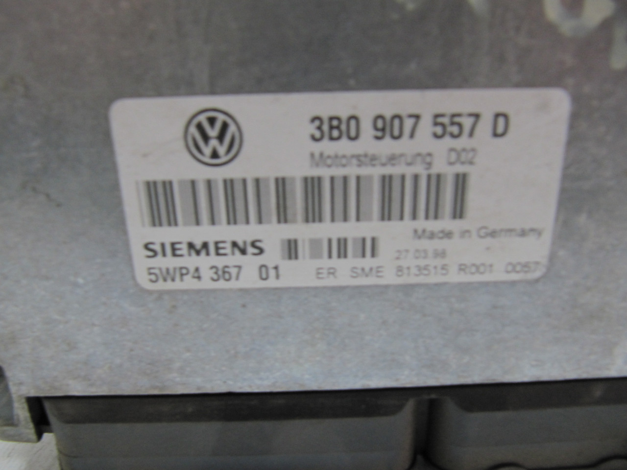 ЭБУ блок управления двигателя Фольксваген Пассат Б5 1.6 VW Passat B5 ...