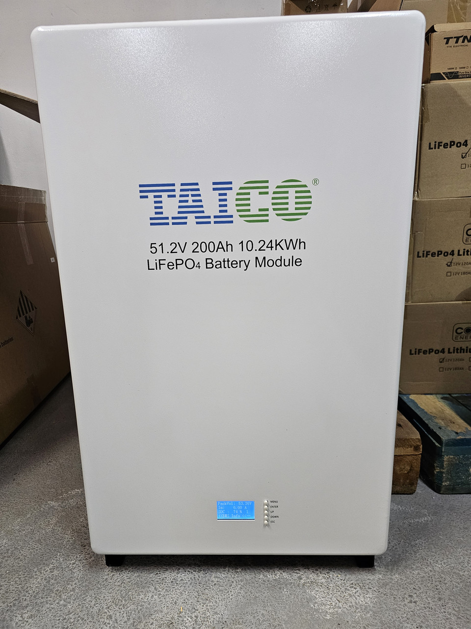 Аккумулятор Taico LiFePO4 TKPW10000 51.2V 200Ah 10.24KWh (ID#2036104822 ...