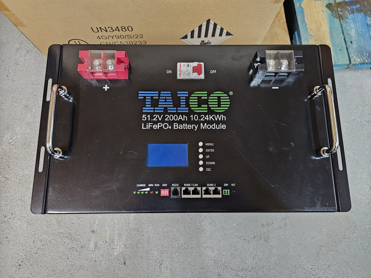 Акумулятор Taico LiFePO4 TS10200 51.2V 200Ah 10.24KWh: продаж, ціна у ...