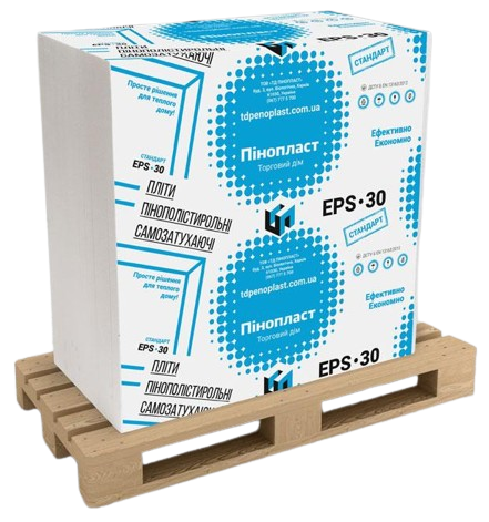 Пінопласт EPS 30 СТАНДАРТ, 9+кг, 1000х1000х100мм (ID#1884527583), ціна ...