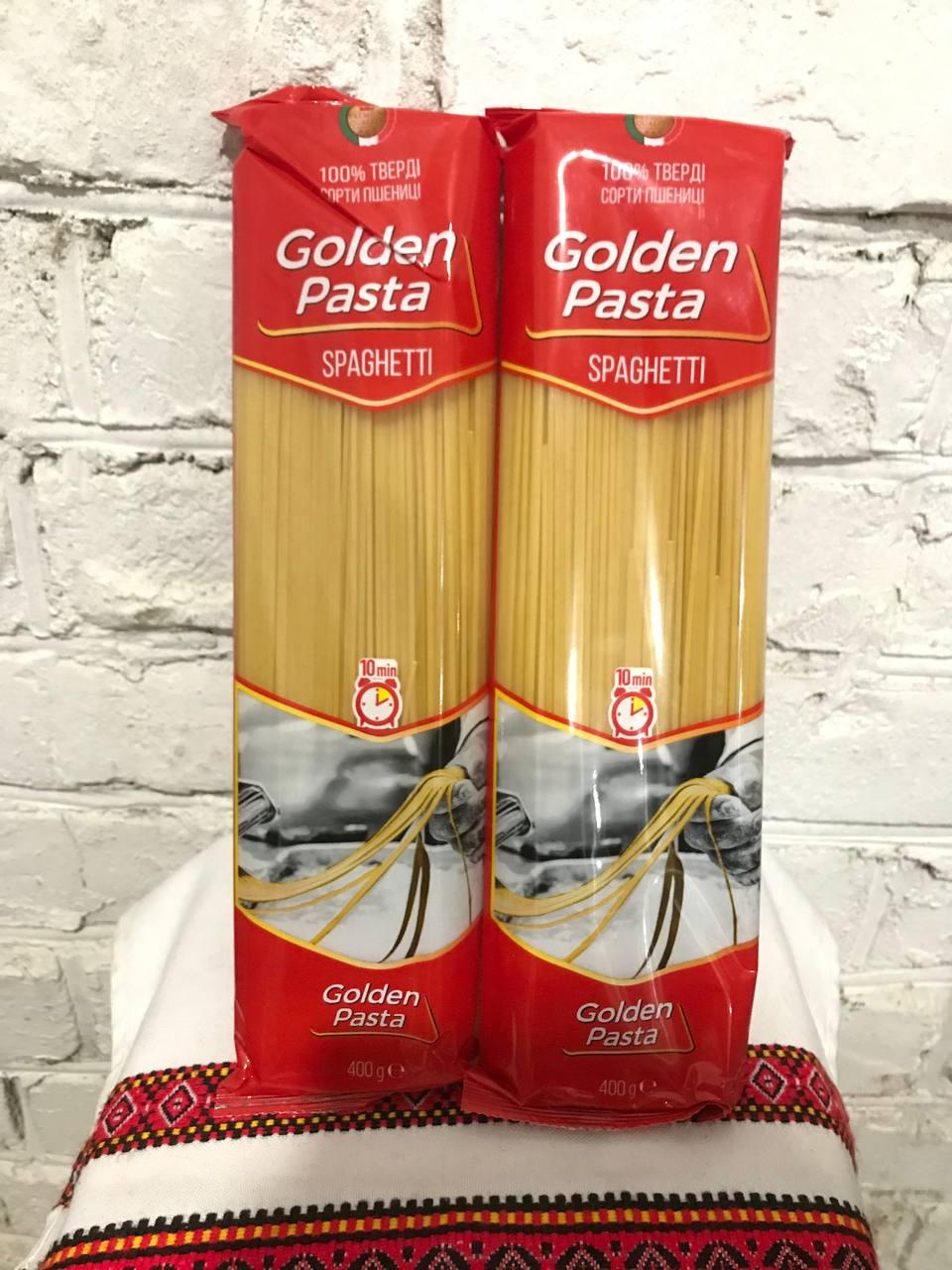 Спагетти Golden Pasta Твердый сорт 400г Пшеничные спагетти твердых ...