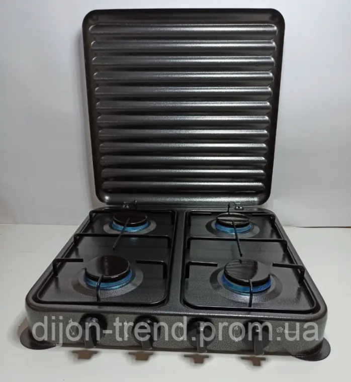 Таганок Domotec Ms 6604 Газова плита настільна Газовий таганок Плита 4 конфорки під балон