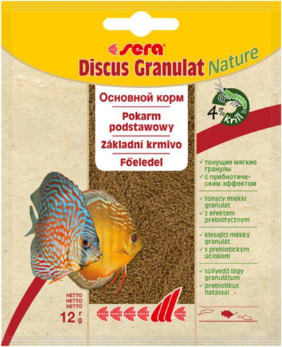 Sera Discus Granules Nature сухий корм для дискусів, гранули, 12 г (ID ...