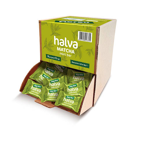 Халва соняшникова зі смаком зеленого чаю матча (ID#2099641200), ціна ...