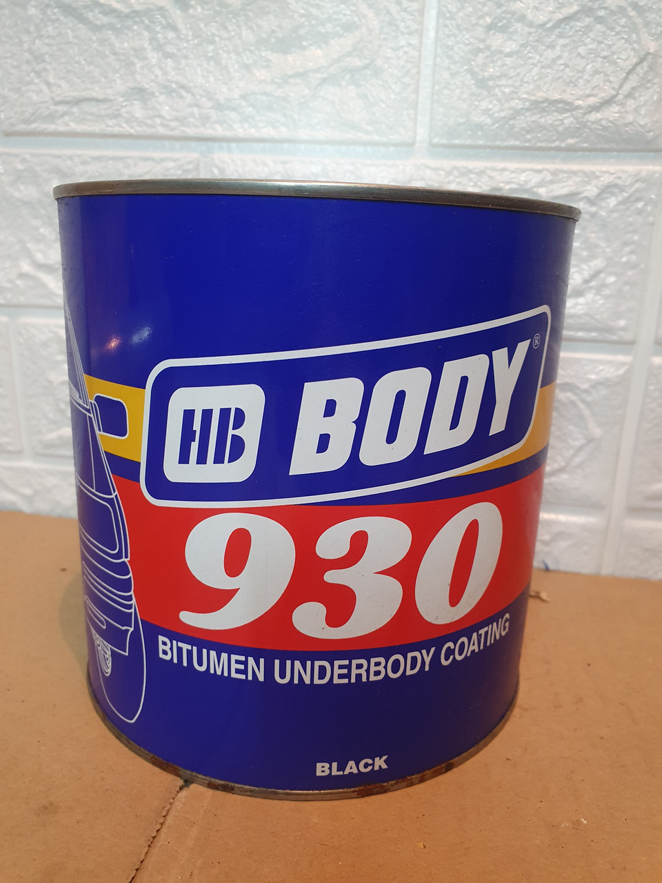 Бітумова мастика антикорозійна HB BODY 930, 2,5 кг Чорний (ID#2099812475), ціна: 420 ₴, купити ...